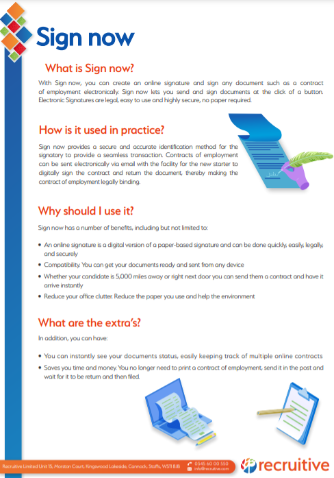 Sign now Factsheet Thumbnail